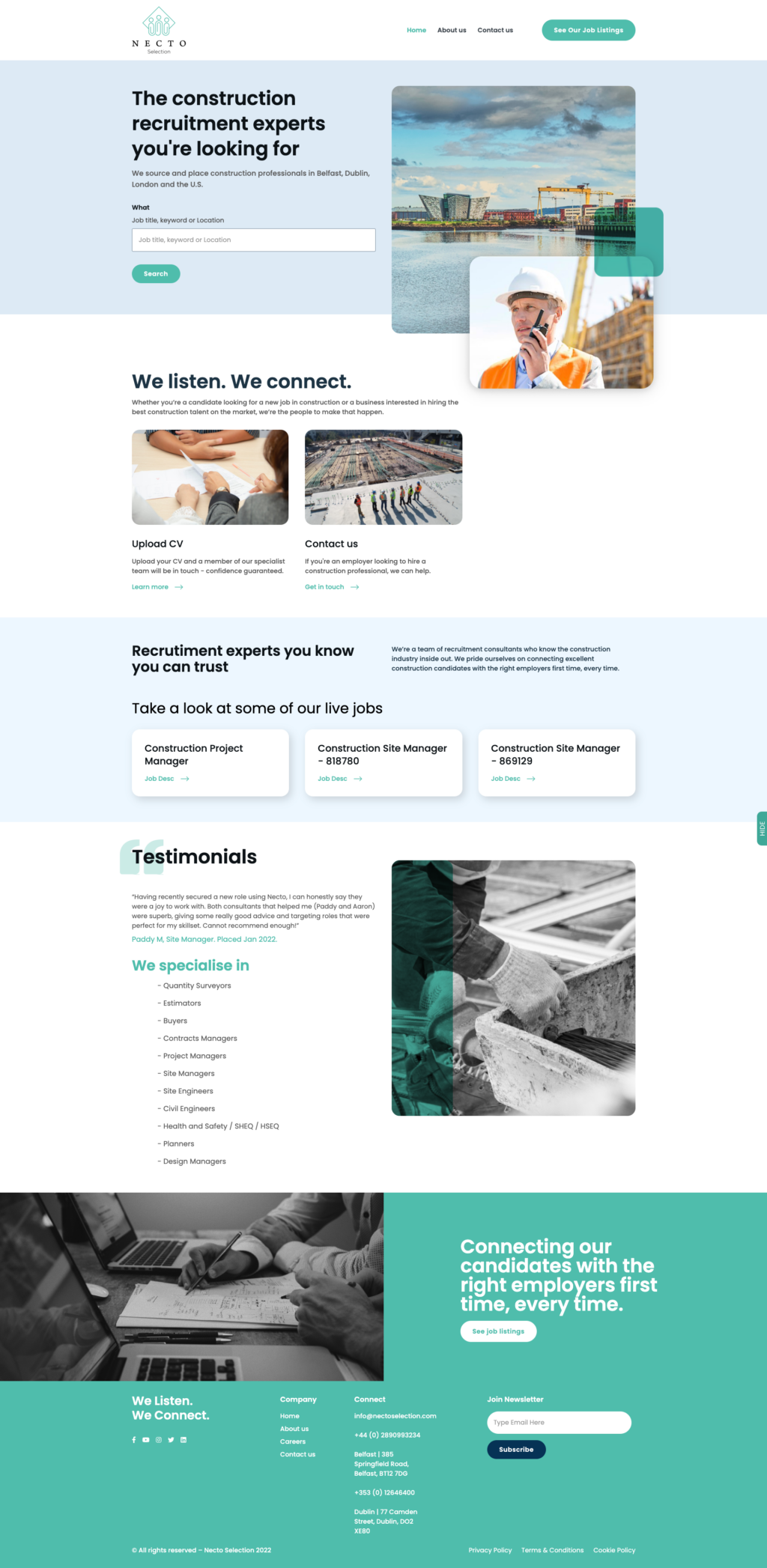 Necto Selection - 3 Create Web Design Belfast And Northern Ireland ...