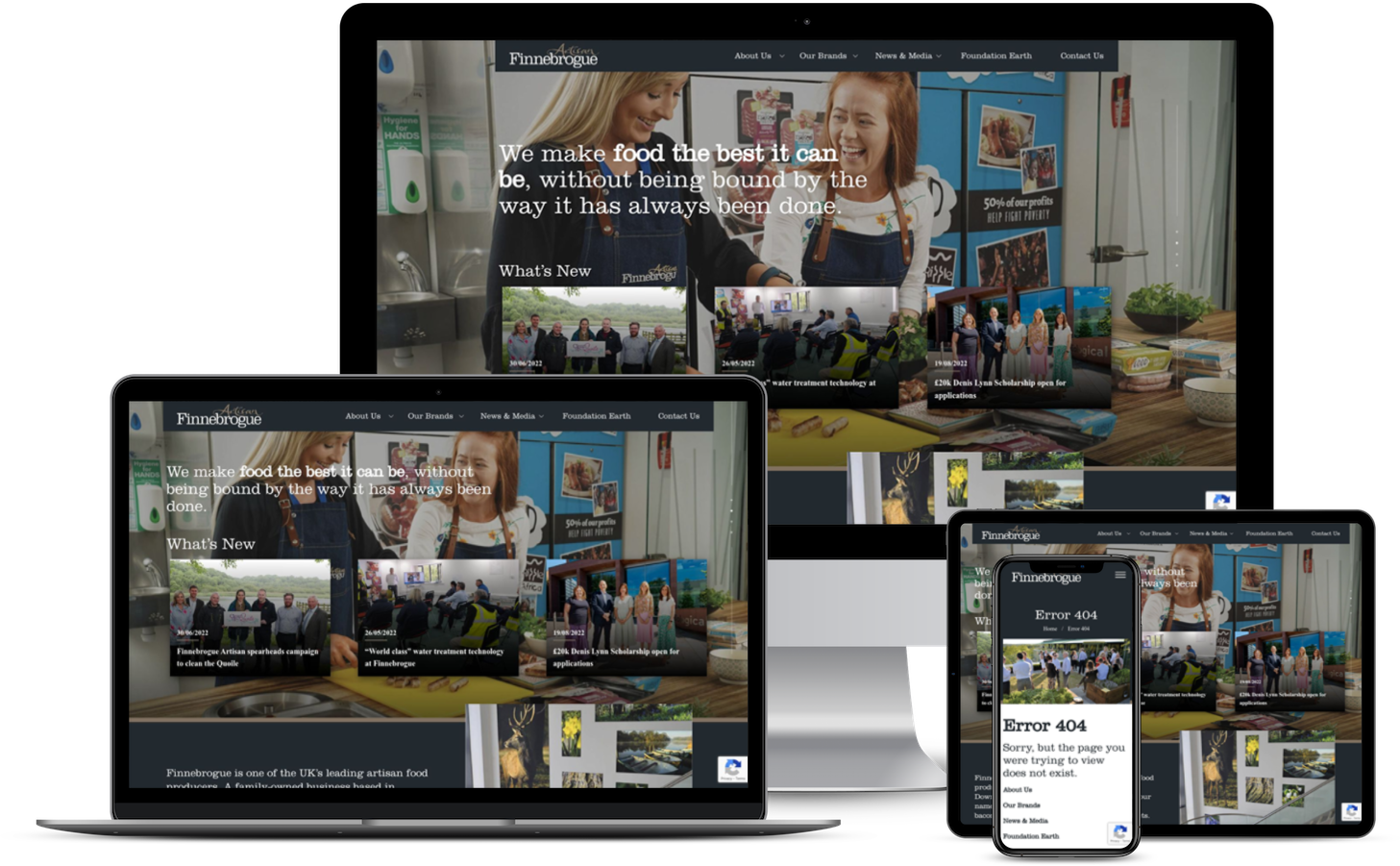 Finnebrogue - 3 Create Web Design Belfast And Northern Ireland ...