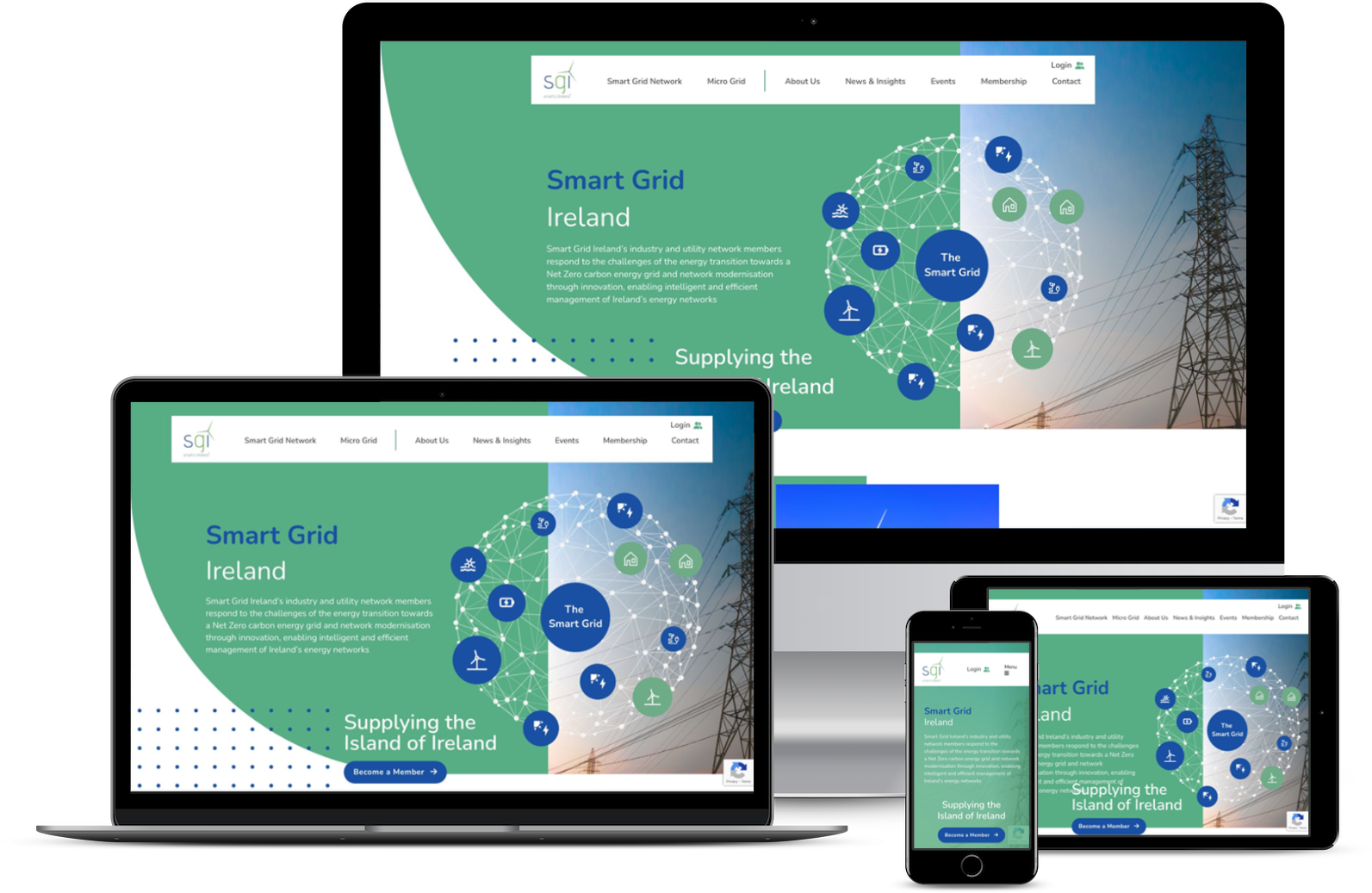Smart Grid Ireland - 3 Create Web Design Belfast And Northern Ireland ...